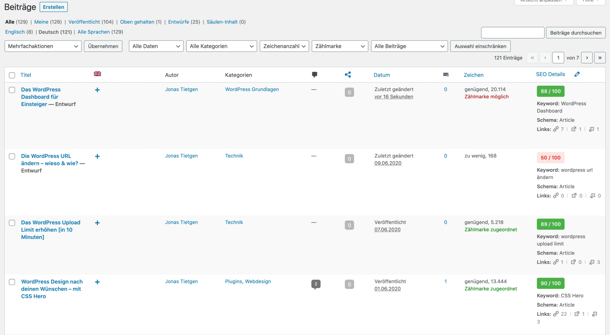 Das WordPress Backend für Einsteiger erklärt - WP Ninjas