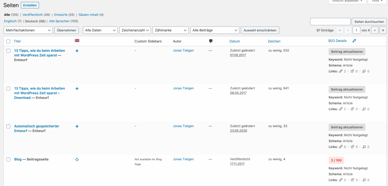 Das WordPress Backend für Einsteiger erklärt - WP Ninjas
