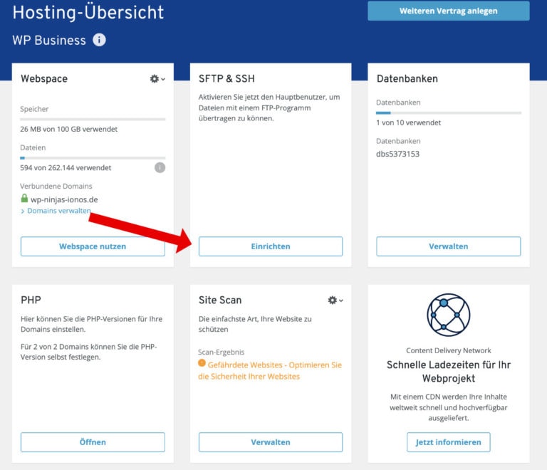 In 5 Schritten bei Ionos WordPress installieren – so geht’s - Jonas Tietgen | WP Ninjas